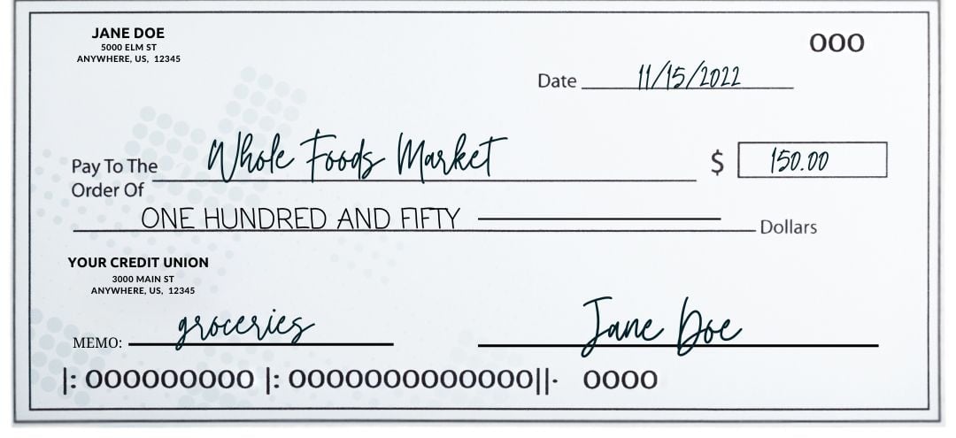 How to Read a Check
